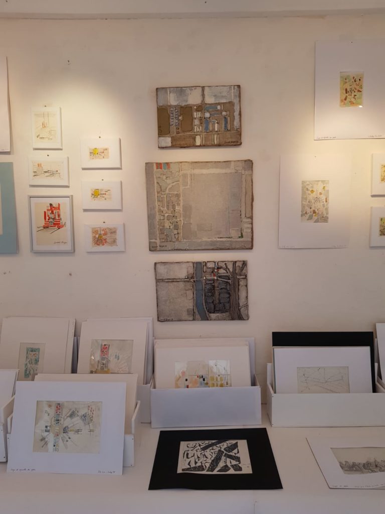 Fonds d'atelier Gérard singer - Galerie Les Echappées de l'Art